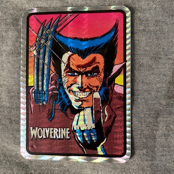 Marvel | Toys | Wolverine Holographic Sticker From Possibly The 9s ...